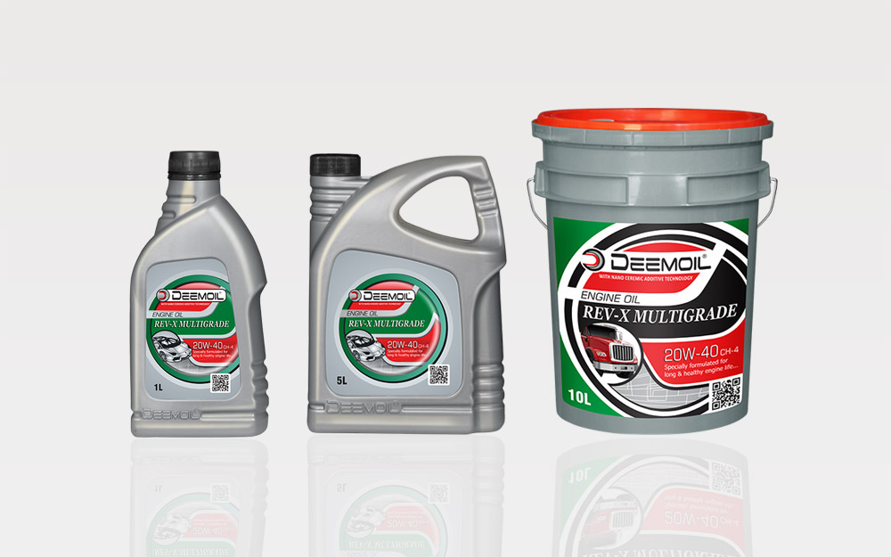 Rev-X Multigrade 20W-40 (CH-4) - Deemoil